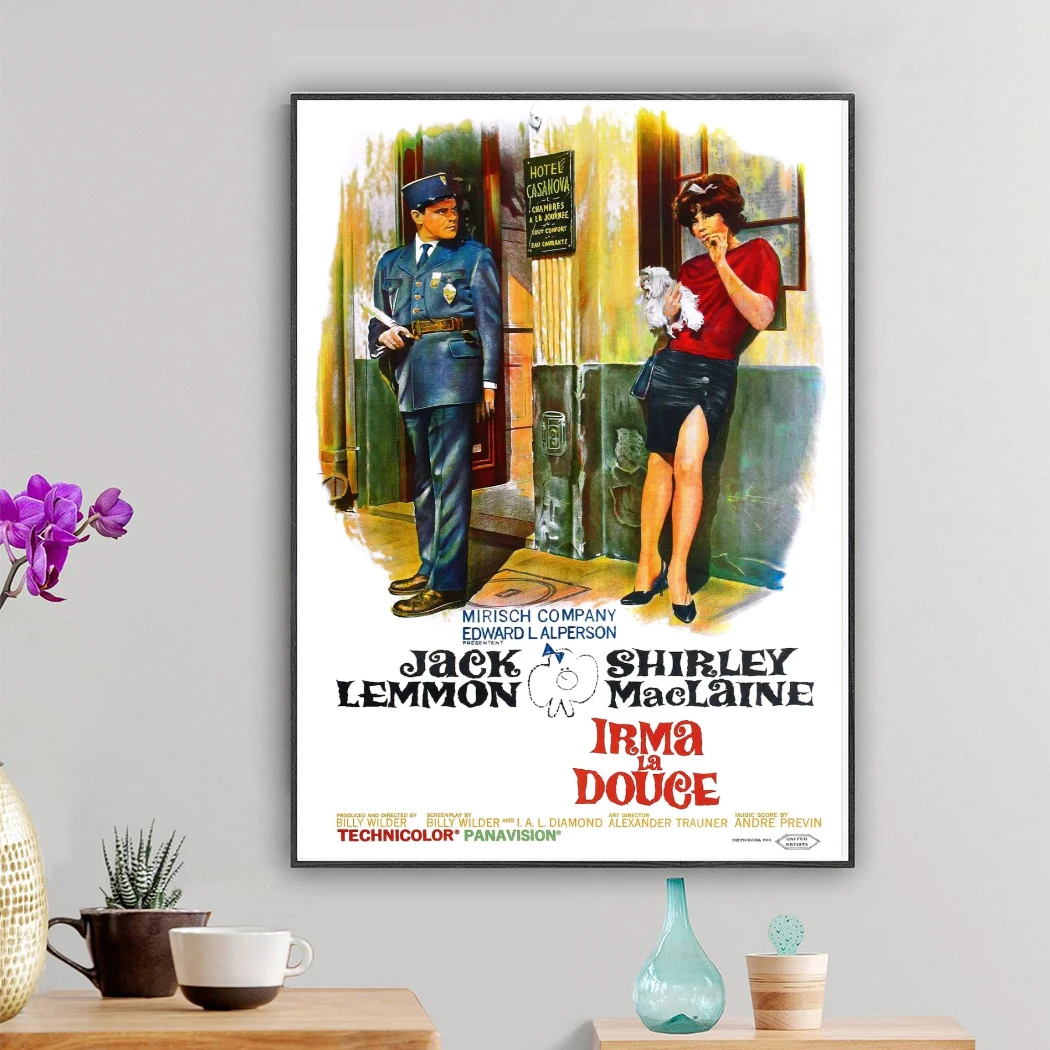 Irma-la-Douce-Audrey-Hepburn-Billy-Wilder-Vintage-Retro-Moive-Film ...