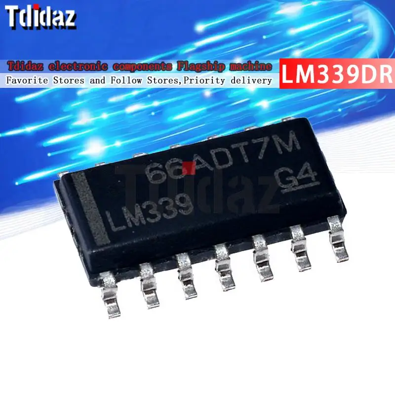 10PCS LM339 SOP14 LM339DR SOP-14 New and Original IC Chipset