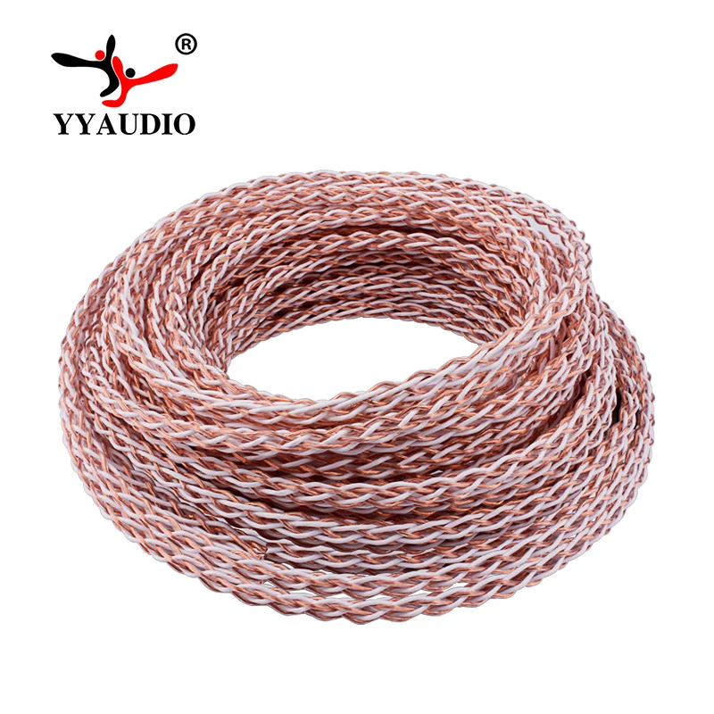 YYAUDIO-Hifi-4TC-Speaker-Cable-Hi-end-Pure-OCC-Diy-Speaker-Bulk-Cable ...