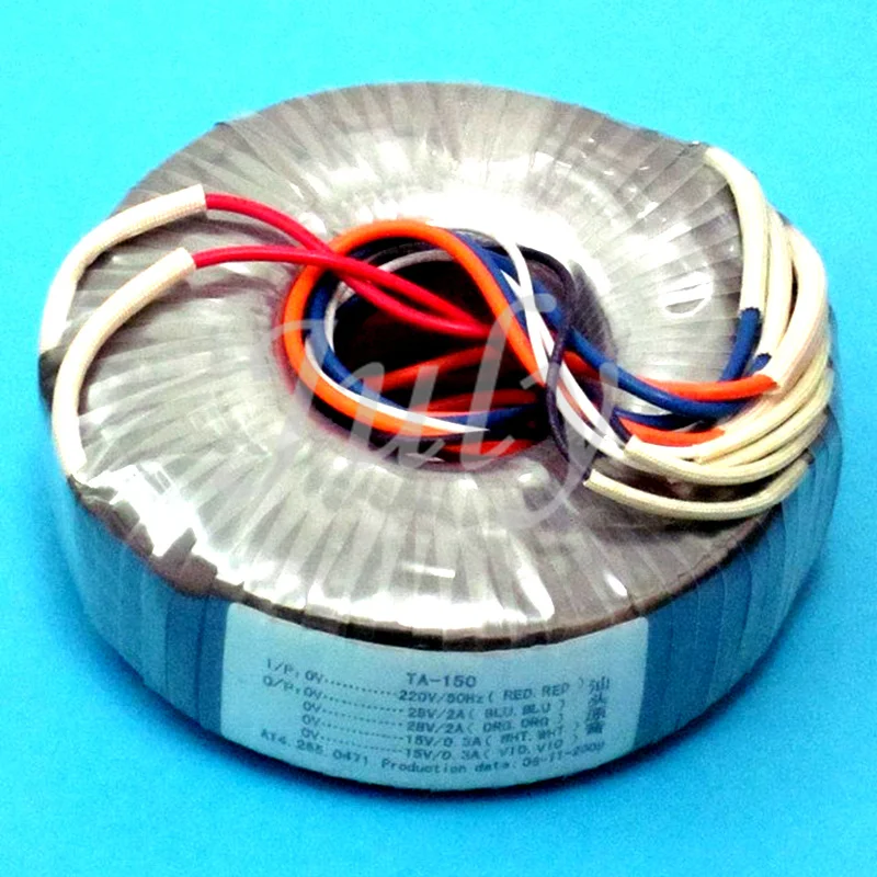 Toroidal transformer 120W double 22V+double 15V ring cattle power ...