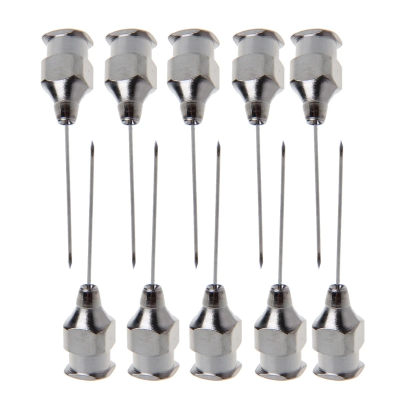 2019 New 10pcs Stainless Steel Tool Syringe Needles For Livestock ...