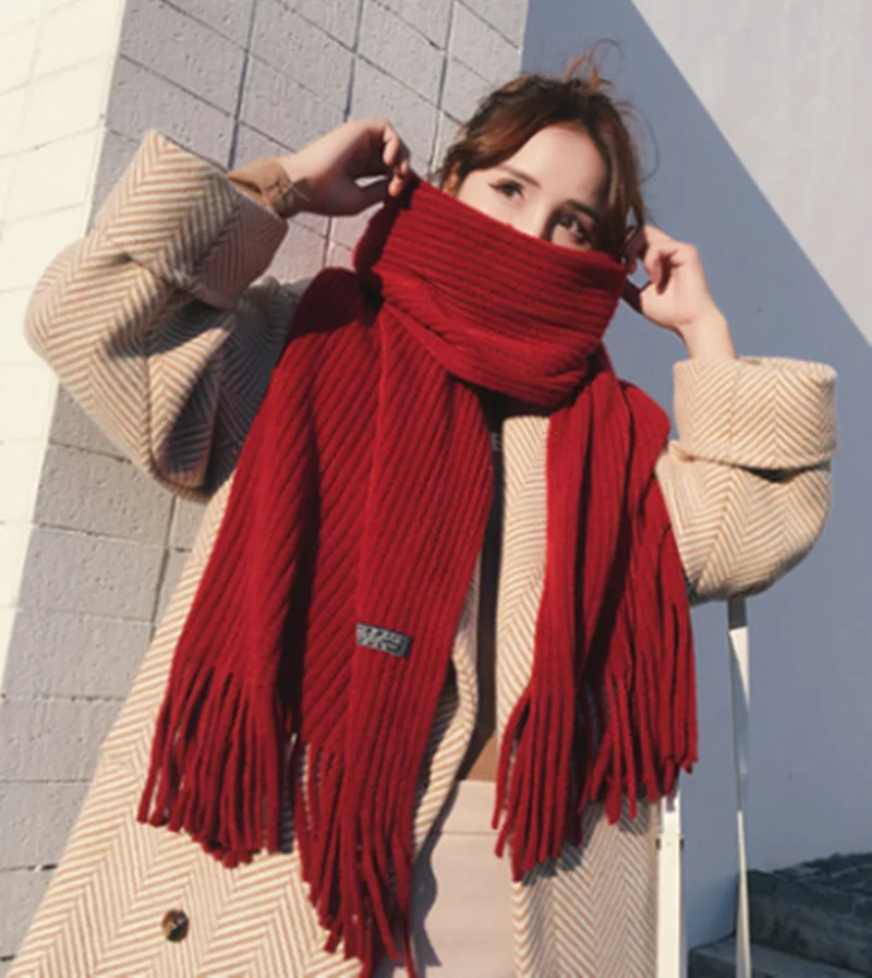 Fular a cuadros de colores mezclados para mujer, Foulard pequeño y ...