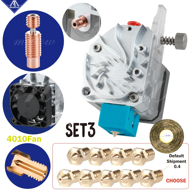 Other Computers & Networking - Mellow NF-BMG-WIND V6 Dual Drive BMG Extruder For Simple ...