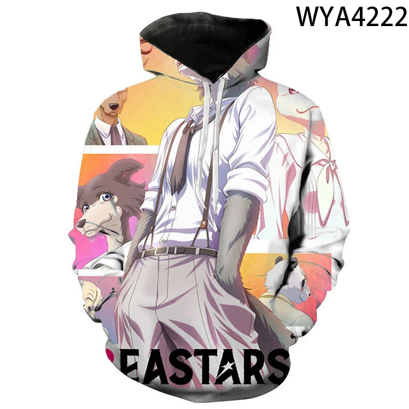 Animation Beastars Printed 3D New Hoodies Men Women Children Fashion ...