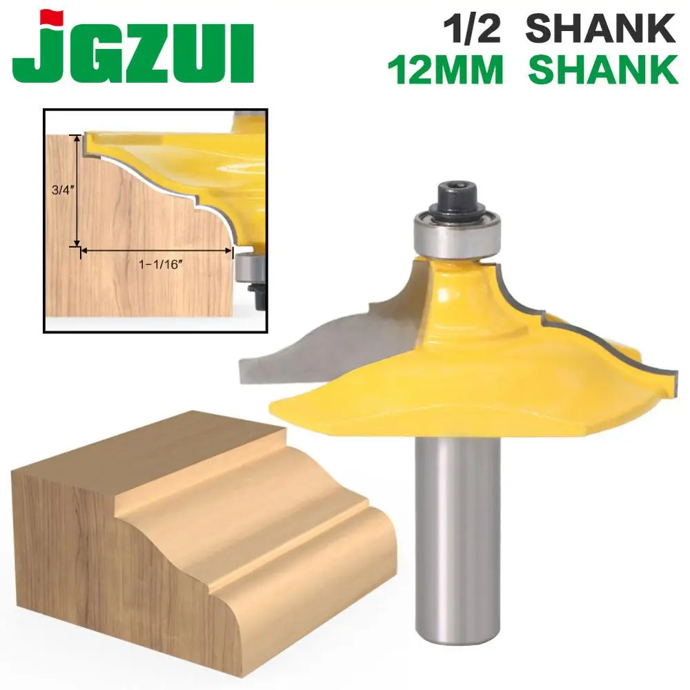 1pc Molding And Edging Router Bit - Classical Ogee - 1/2" Shank ...