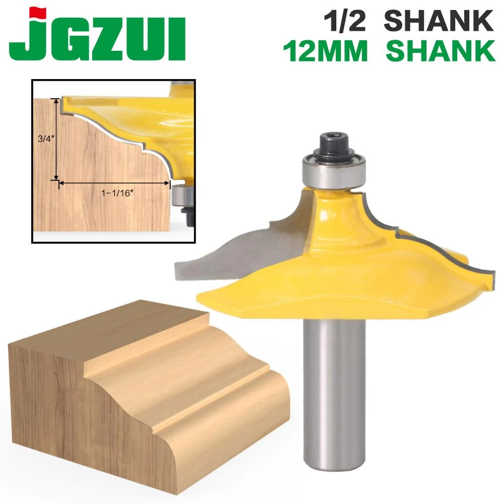 1pc Molding And Edging Router Bit - Classical Ogee - 1/2" Shank ...
