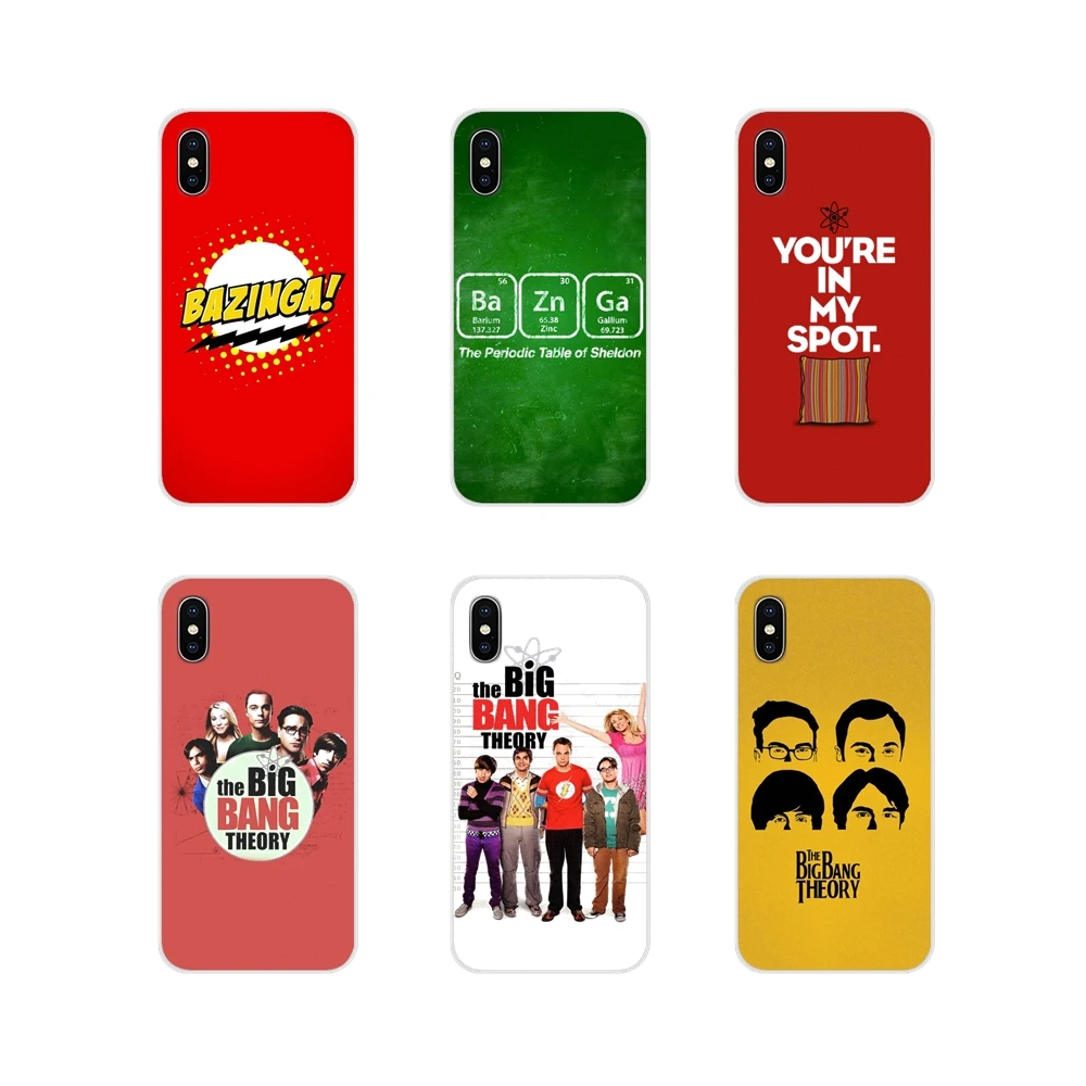 Funda de silicona de teléfono The Big Bang Theory Sheldon para Apple ...
