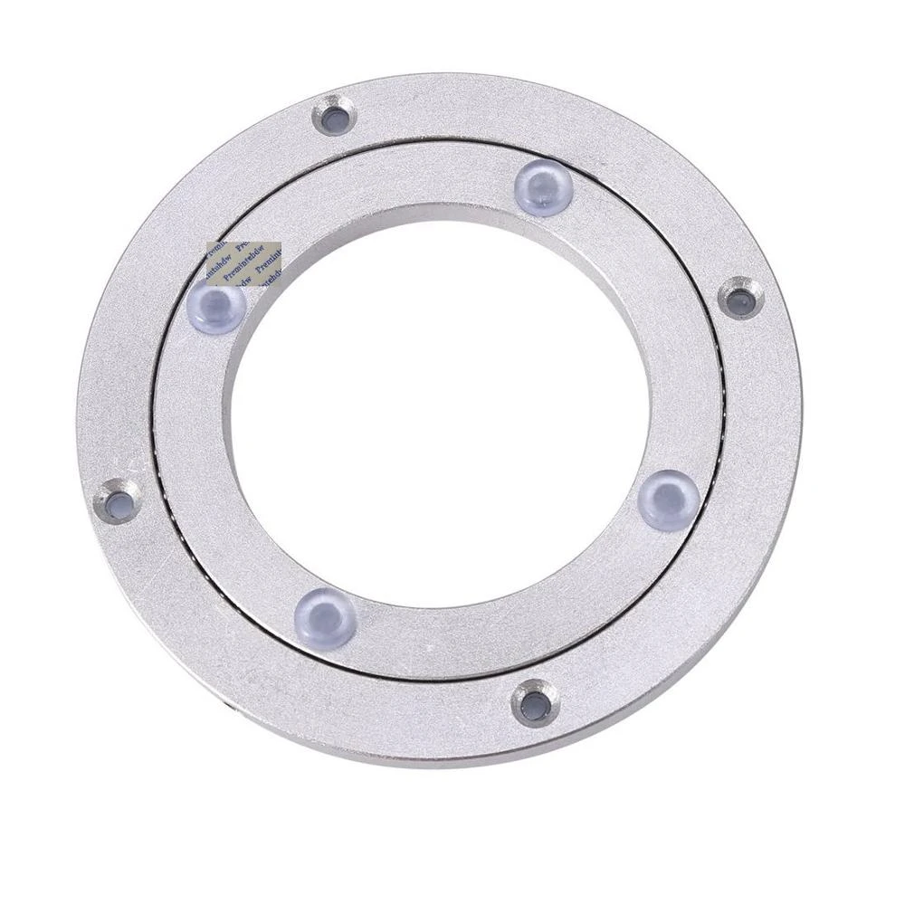 Aluminum Turntable Ball Bearing Table Swivel Plate Lazy Susan Rotating ...