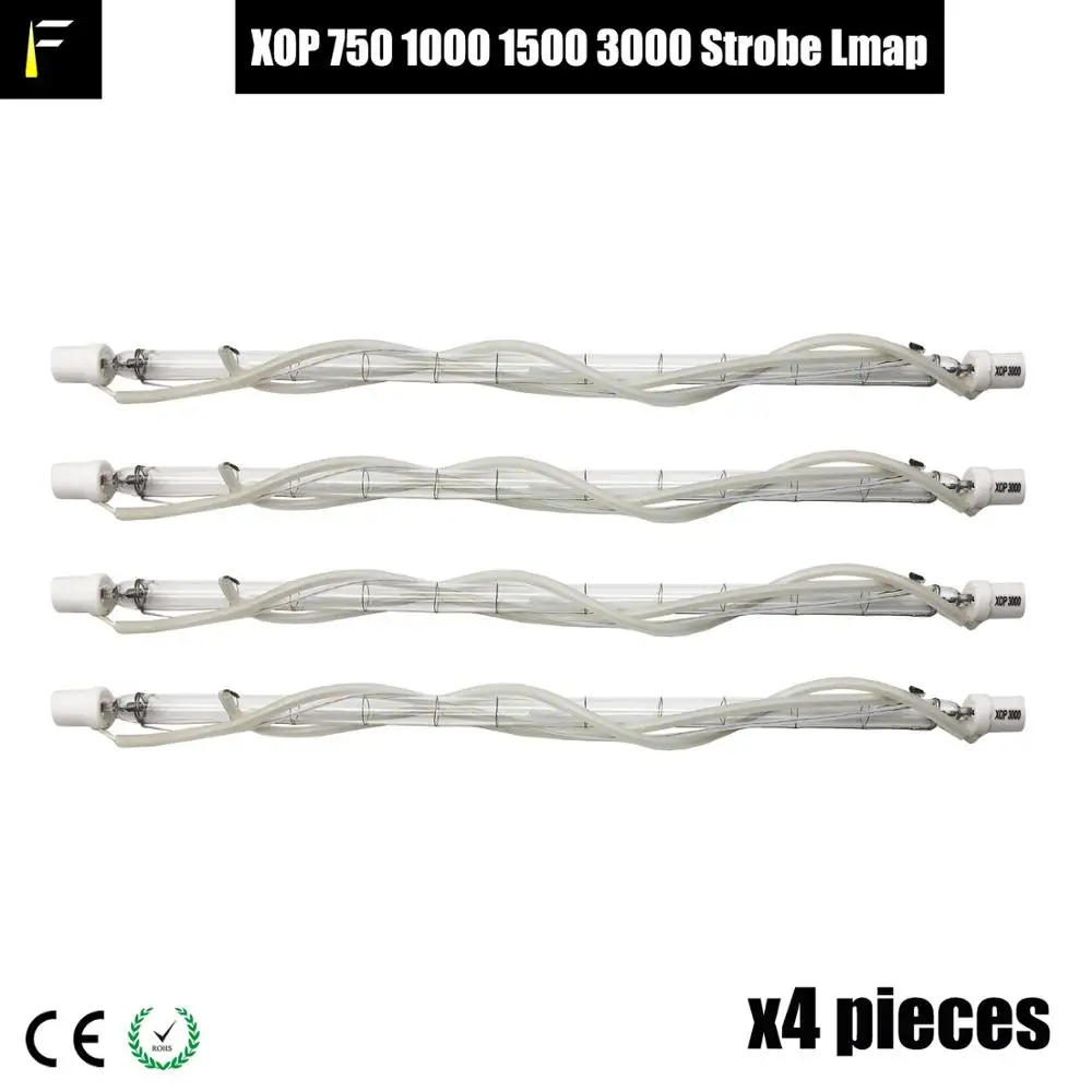 4 pieces Strobe Discharge Tube Xenon Lamp XOP 750w 1000W XOP15 1500W ...