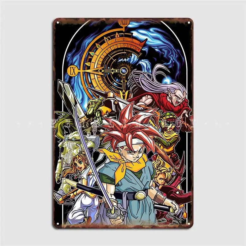 Chrono-Trigger-Metal-Plaque-Poster-Cinema-Living-Room-Painting-D-cor ...