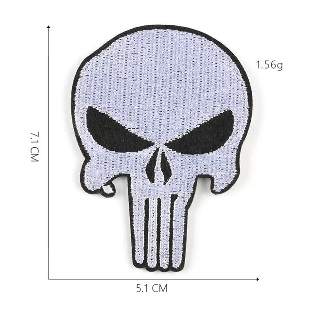 Goth Gothic Patches for Clothing Iron-on Badges Black Applique For ...