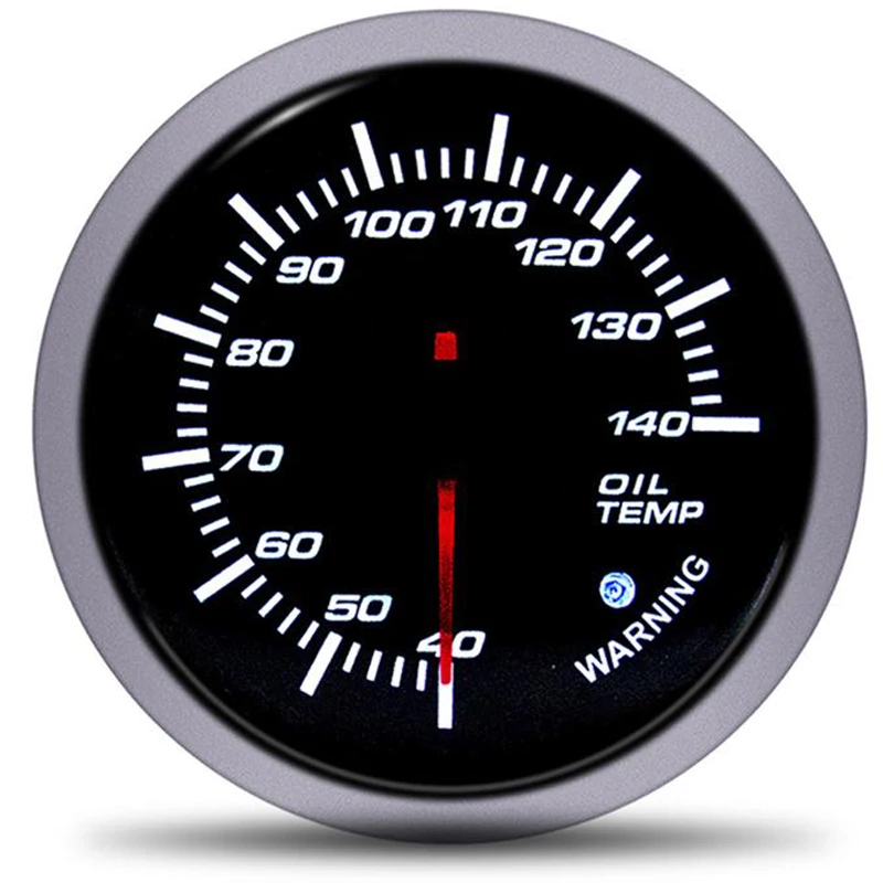 Car-12V-60mm-Universal-Oil-Temp-Gauge-Pointer-oil-meter-With ...
