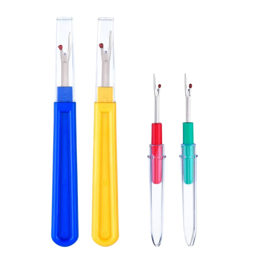 2pcs Plastic Handle Thread Cutter Seam Ripper Stitch Sewing Accessories ...