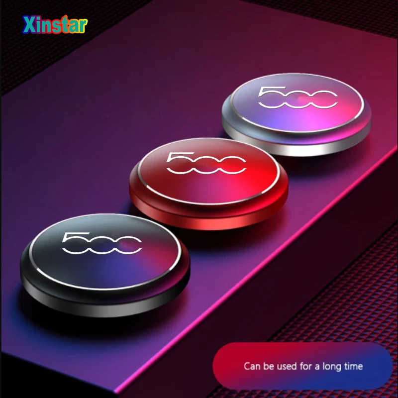 Aluminum Alloy Car Air Freshener Perfume Sticker For Fiat 500 500x 500l ...