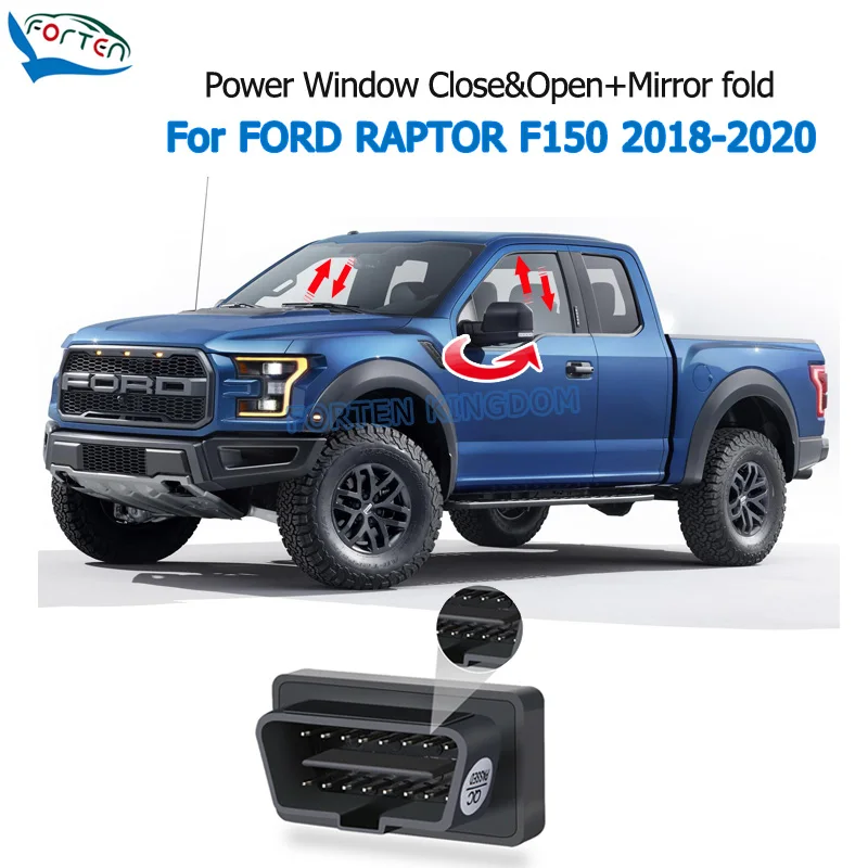 Forten Kingdom OBD Automatic Car Power Window Closer Open Mirror ...