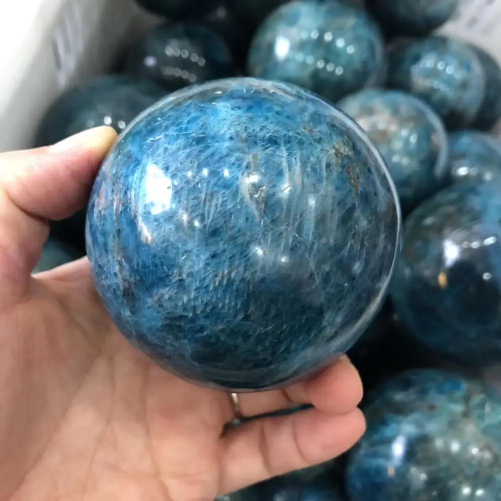 Natural-Blue-Apatite-Ball-Sphere-Quartz-Crystal-Mineral-Healing-For ...