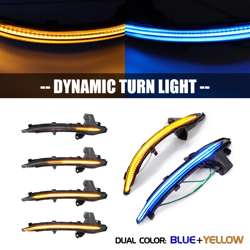 LHD For Audi A6 C8 4A A7 4K A8 D5 4N 2019 2020 LED Dynamic Turn Signal ...