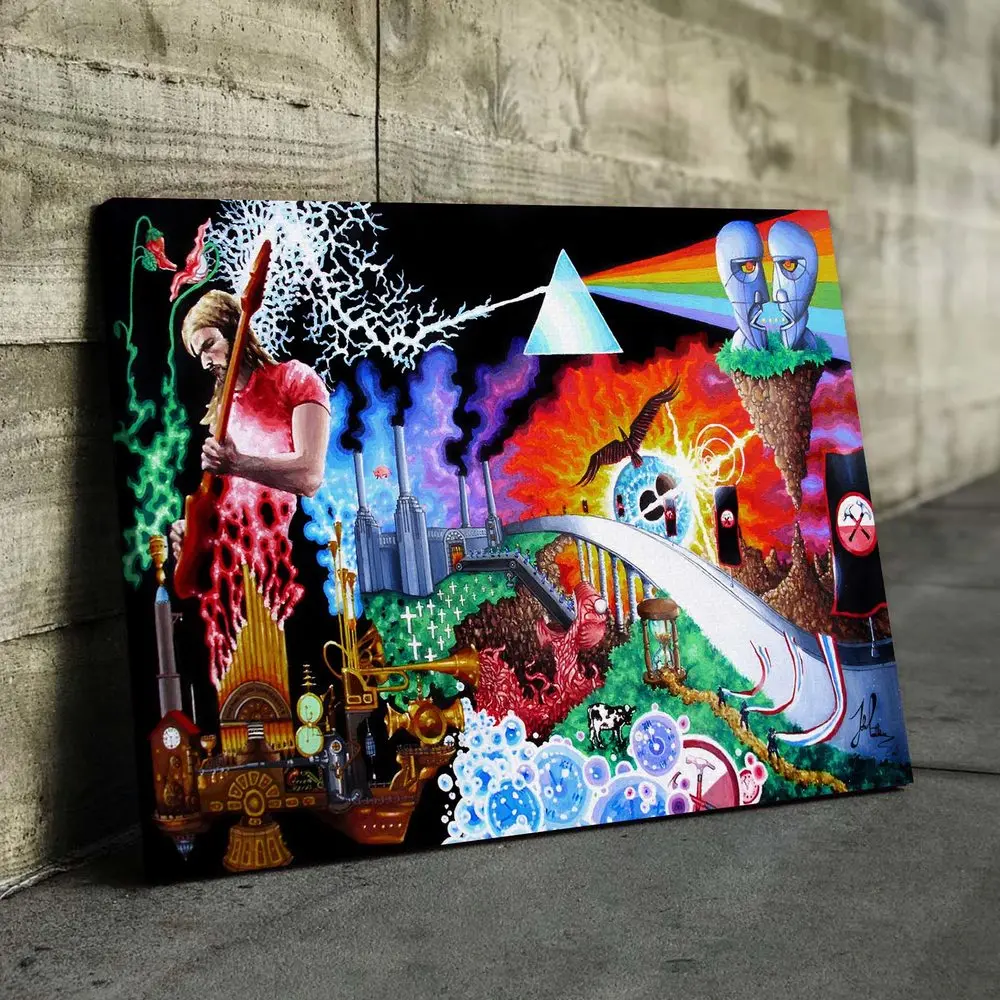 Pink Floyd Psychedelic Wallpaper