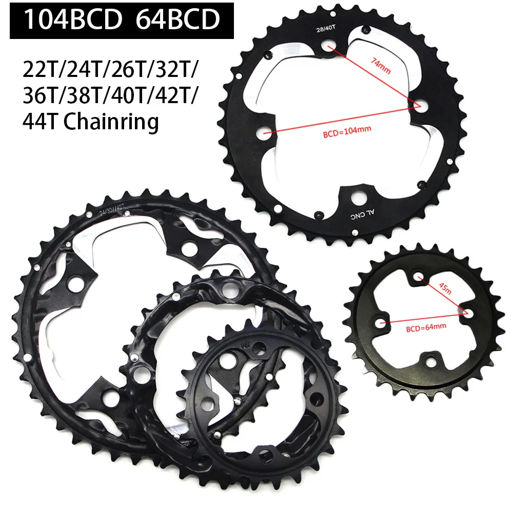 MTB Bicycle Chain Ring Chainring for SHIMANO SRAM Universal Crankset ...