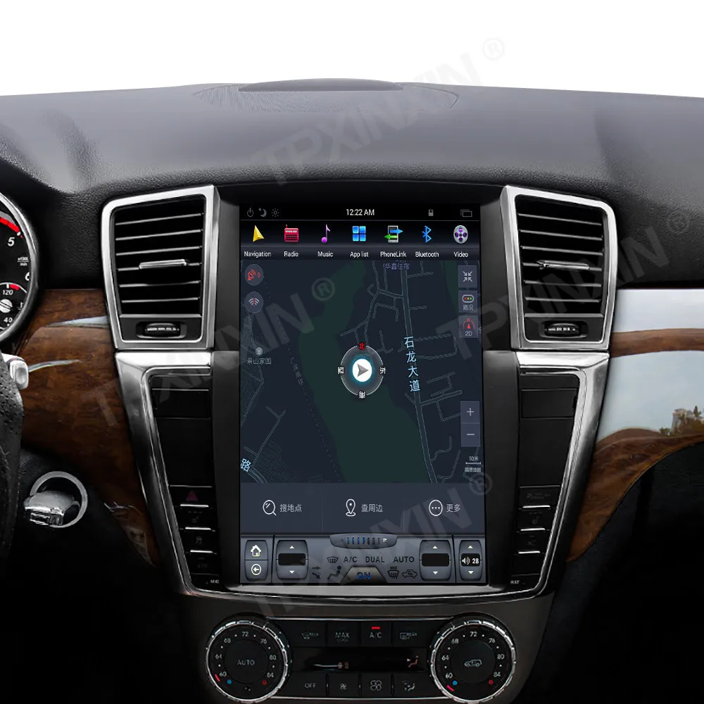 For-Benz-ML-GL-2012-2015-Android-9-0-DSP-PX30-Car-Radio-Tape-Recorder ...
