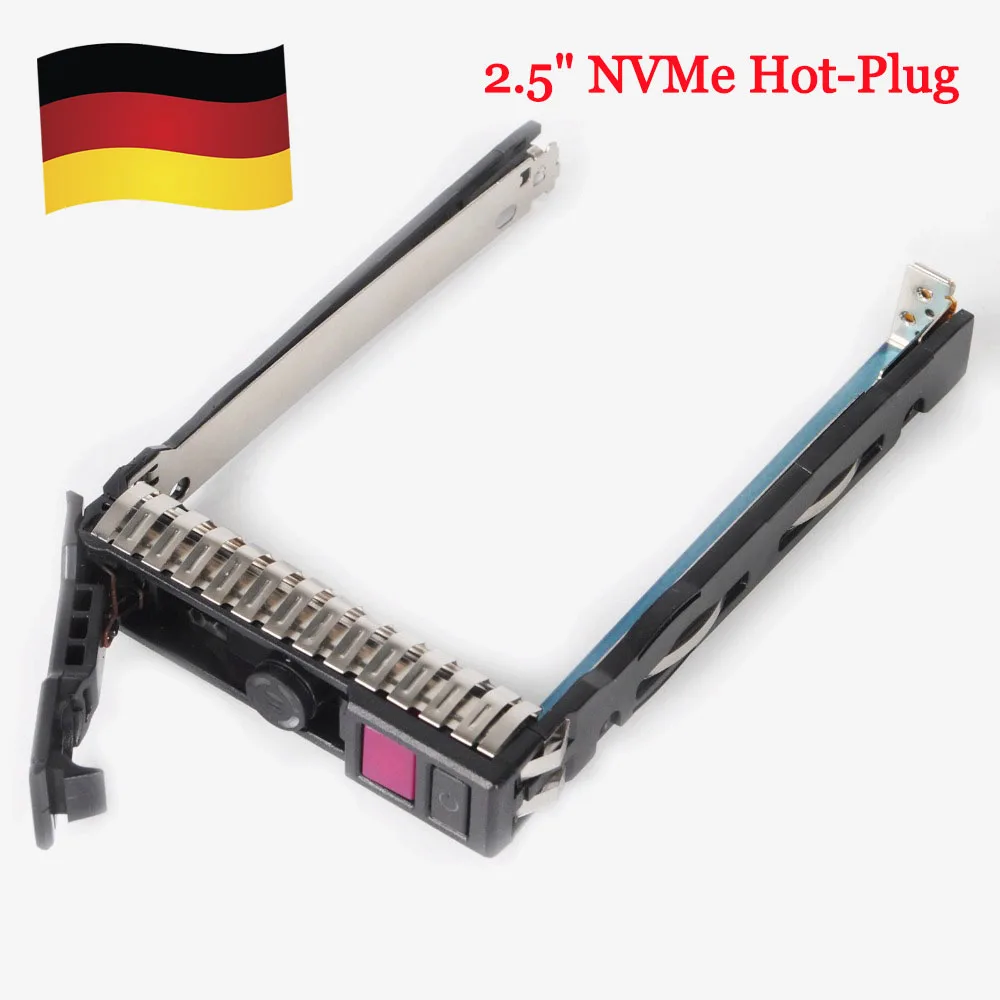 2.5" NVMe Hot Plug Hard Drive Tray Caddy For HP DL380 DL560 Gen10 g10 ...