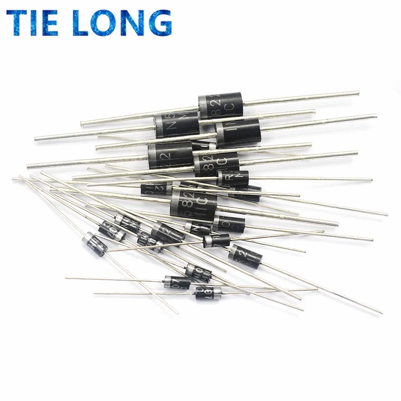 20pcs Rectifier Diode 1n5408 1n5404 1n5819 1n5401 1n5822 1n4007 Uf5408 ...