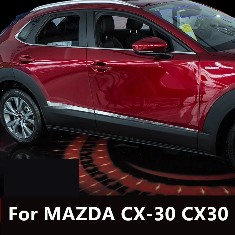For Mazda Cx-30 Cx30 Modified Special Exterior Side Skirt Anti ...