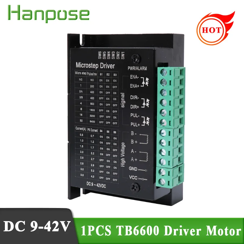 HANPOSE-Stepper-Motor-Driver-TB6600-upgrade-Nema-23-Nema-34-42-57-86 ...