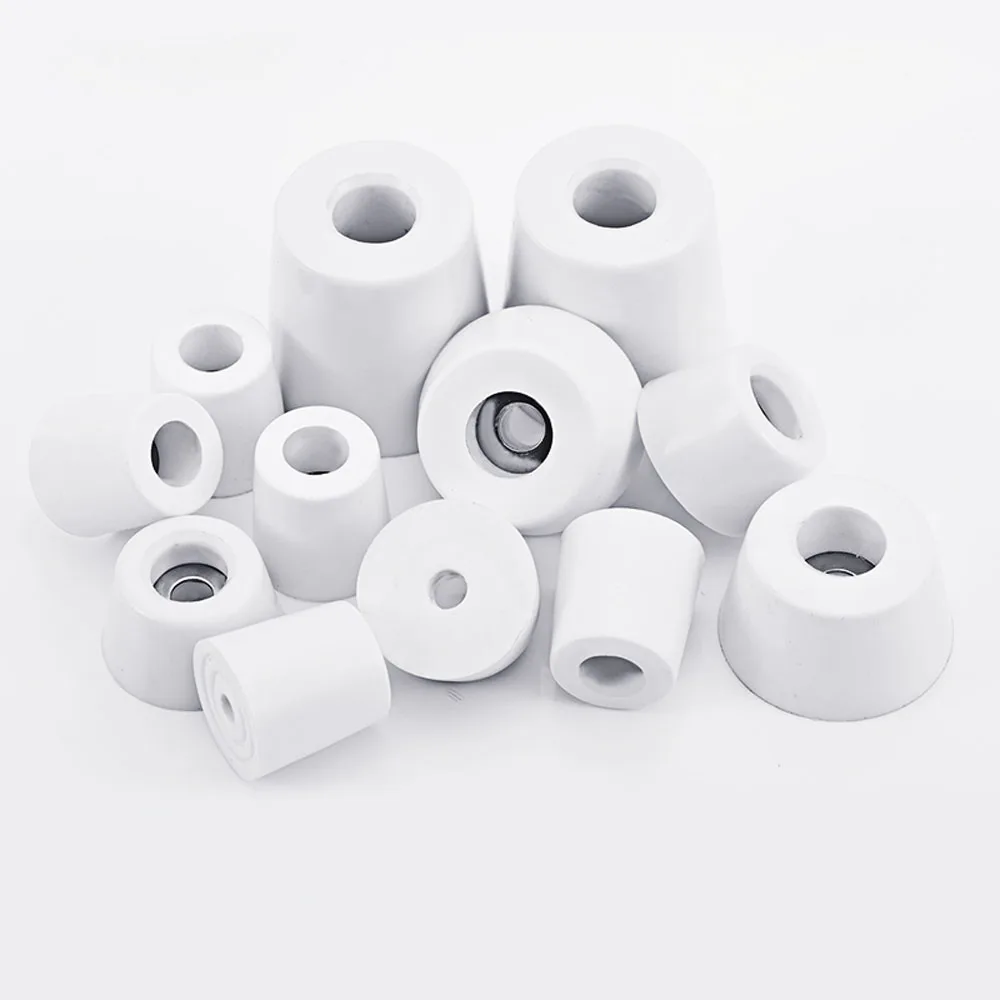 4Pcs-White-Rubber-Feet-Chair-Floor-Protector-Non-slip-Furniture-Feet ...