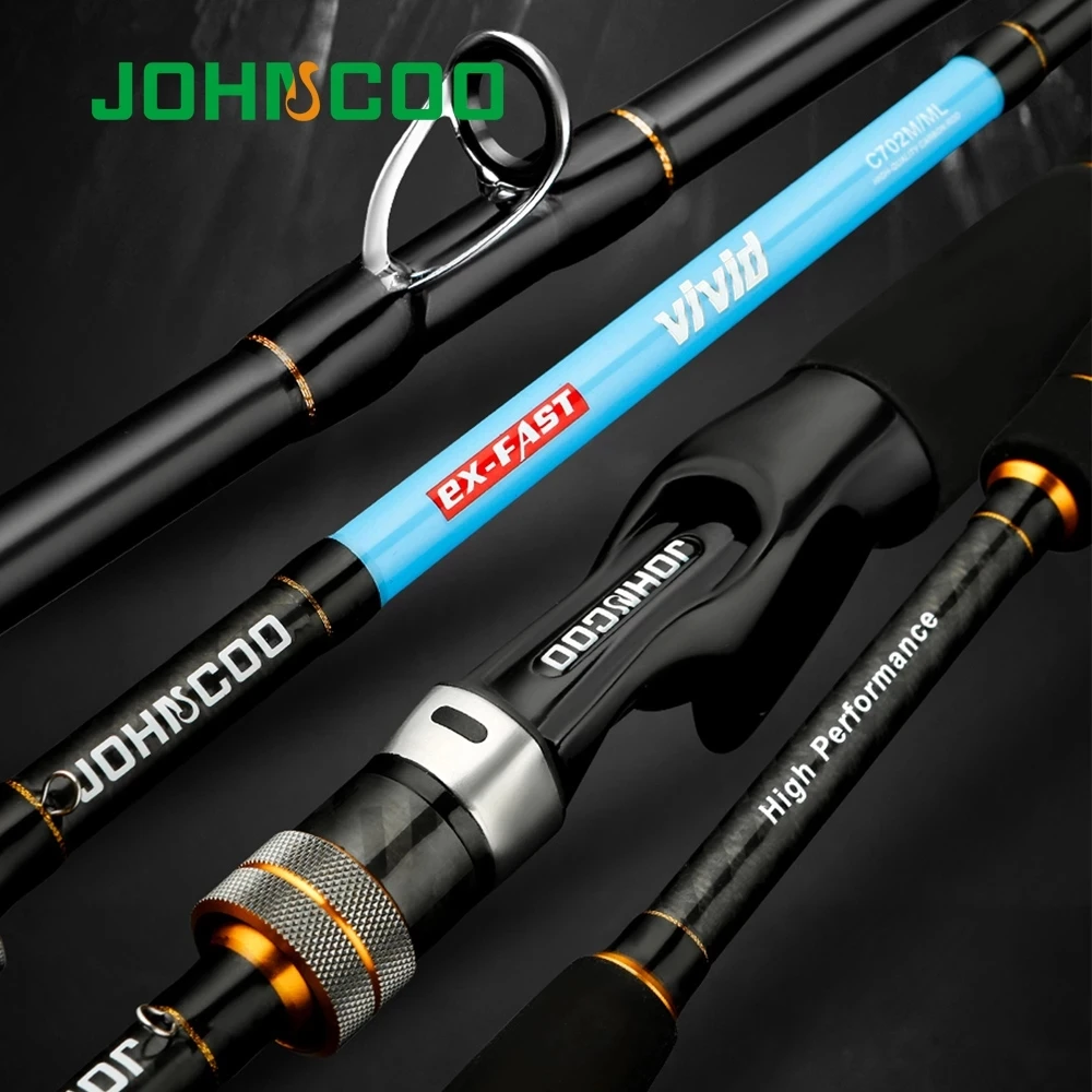 Ultralight Carbon Spinning | 2 Section Rod Spinning | Casting Rod 2 ...
