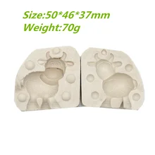 3d Cute Cows Lace Resin Silicone Mold DIY Chocolate Cake Candy Pastry ...