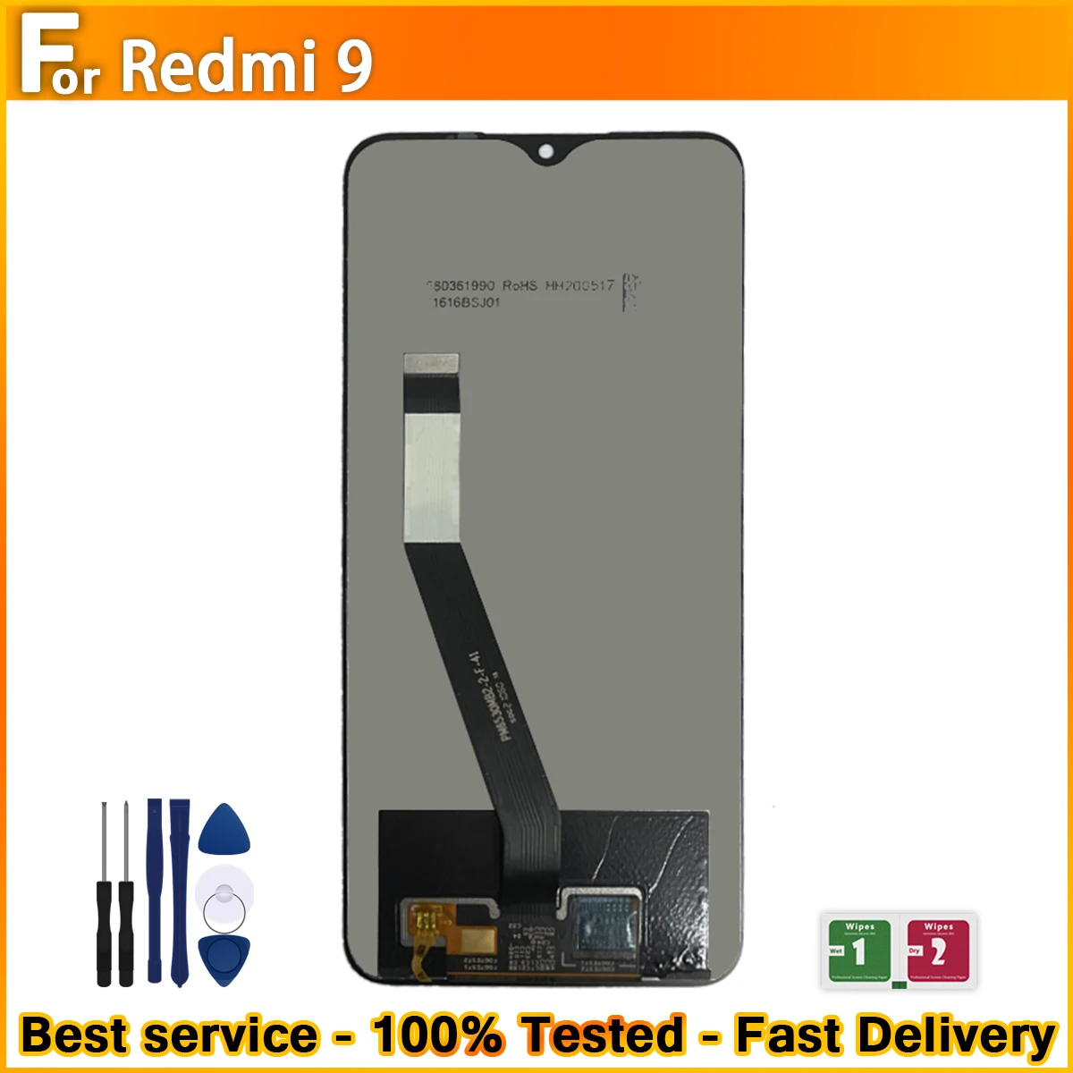 Original For Xiaomi Redmi 9 M2004J19AG M2004J19G LCD Display Touch ...