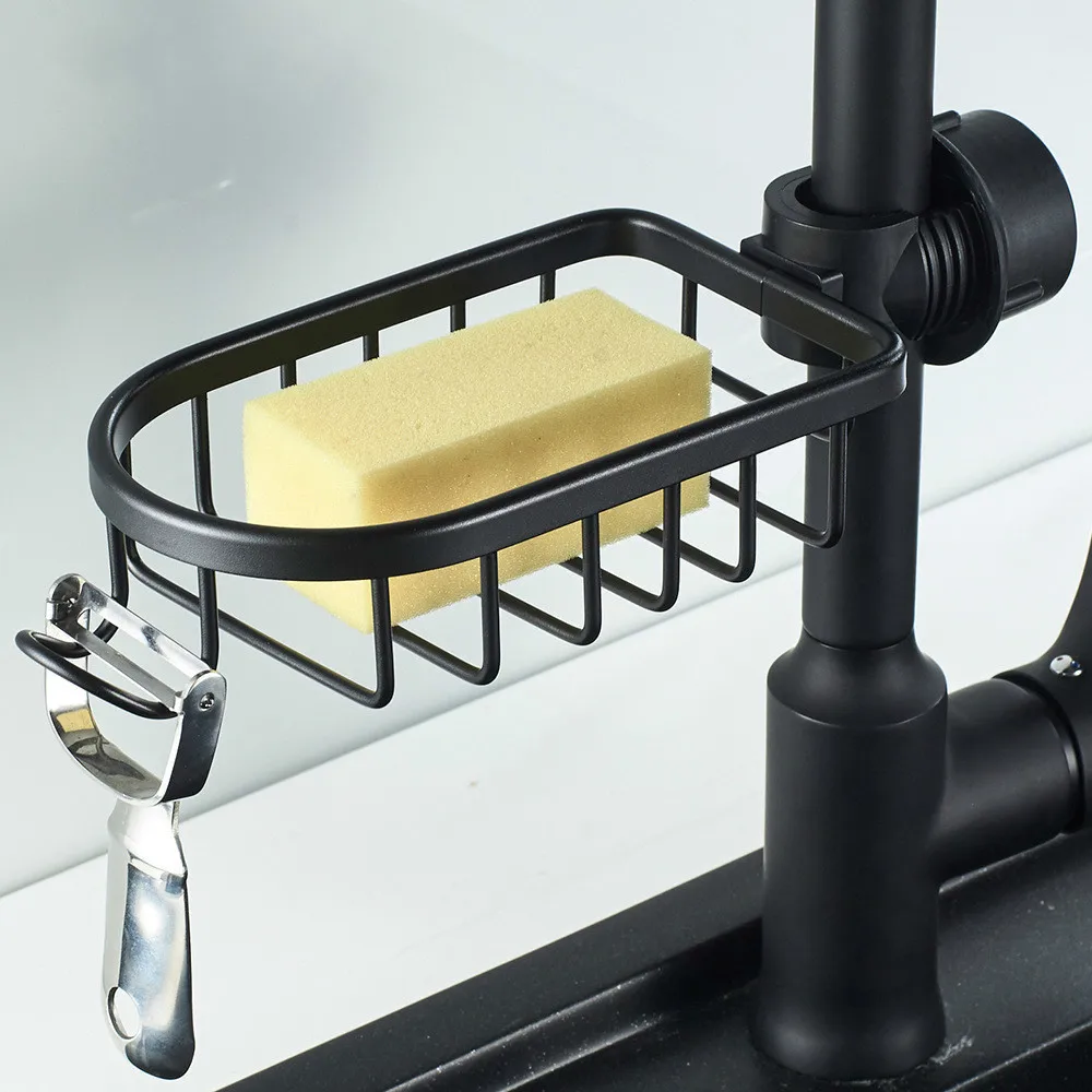 Shower Shelves Kitchen Hanging Faucet Storage Kitchen Organizer ...