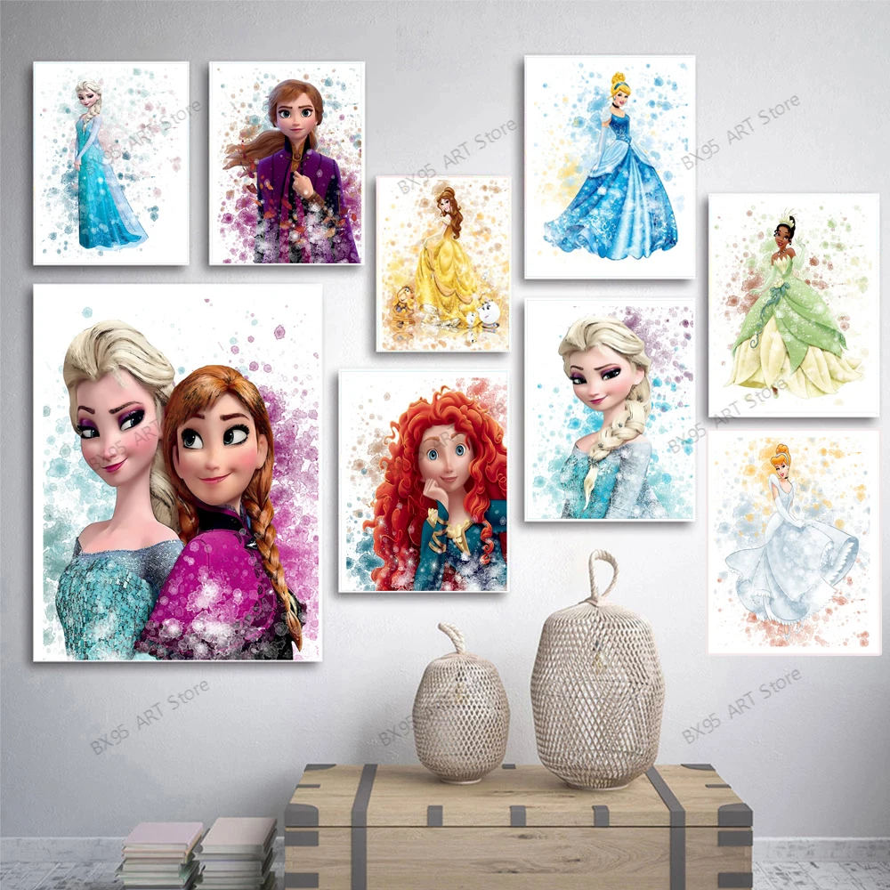 Disney Frozen Paintings Canvas
