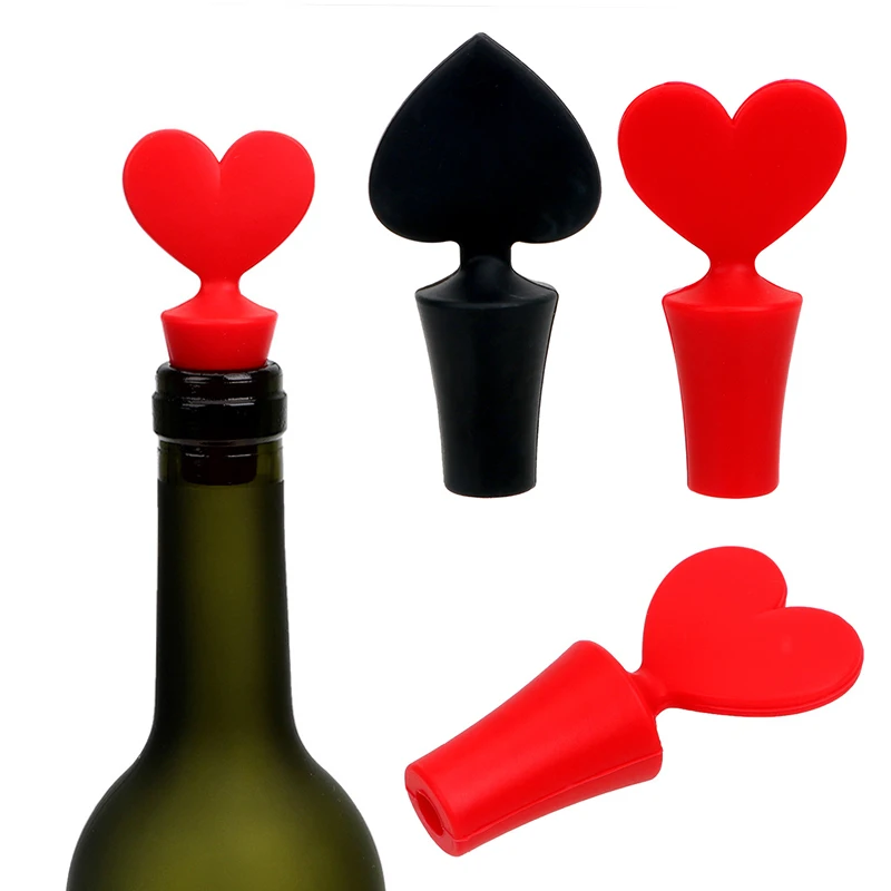 11 Silicone Bottle Stopper For Wine Beverage Soda Beer, Set Of 4 Pieces ...