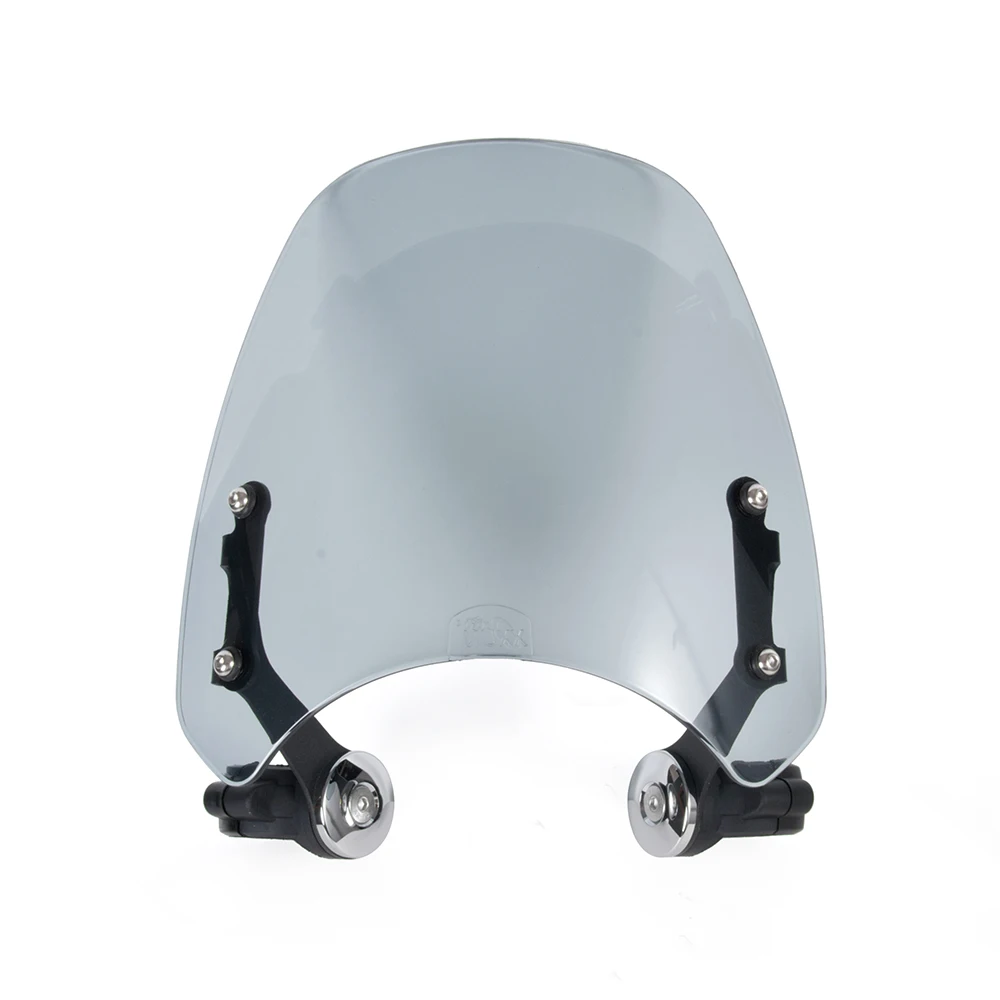 New-Motorcycle-Flyscreen-Windshield-Wind-screen-with-bracket-for ...