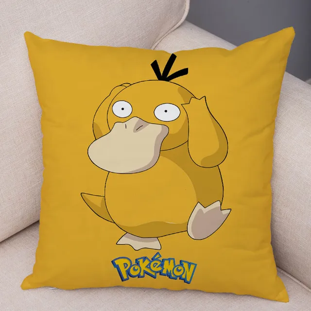 Classic Game Pokemon Pikachu Cushion Cover Decor Colorful Cartoon ...