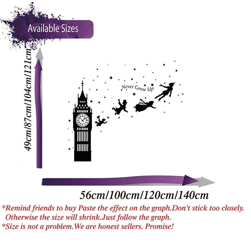 Big Ben Clock Peter Pan