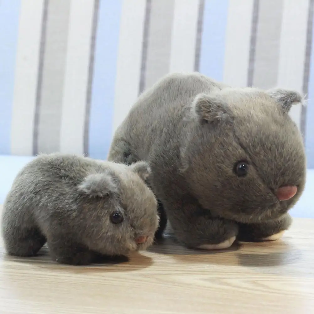 Simulation Wombat Toy Practical Stuffed Simulation Wombat Toy Soft ...