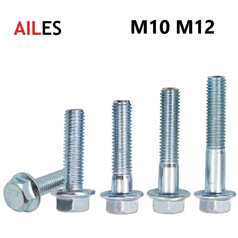 M10-M12-External-Hexagon-Flange-Bolts-8-8-Grade-White-Zinc-Plated ...