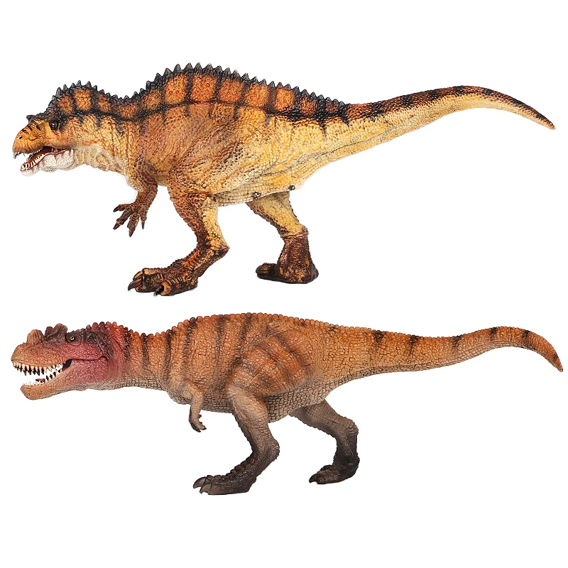 Jurassic Simulation Dinosaur Toy Solid Plastic Acrocanthosaurus ...