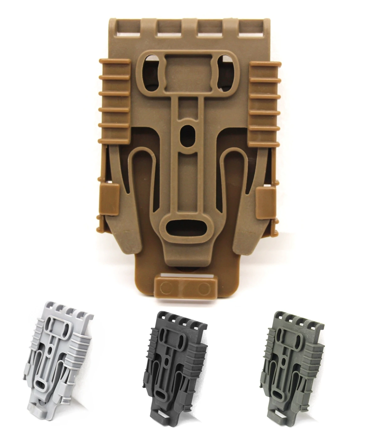 Qls 19 & 22 Set Holster Quick Locking System Kit Duty Receiver Plate ...