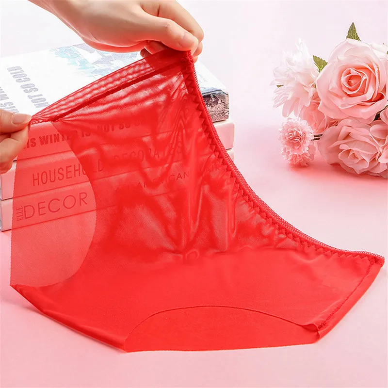 Culotte-slip,Slip transparent ultra-fin pour femme,lingerie sexy ...