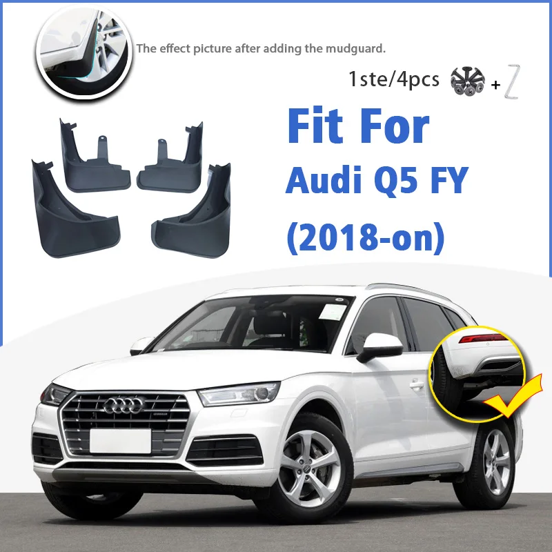 Mudguard-For-Audi-Q5-FY-2017-2018-2019-2020-Front-Rear-4pcs-Mudflaps ...