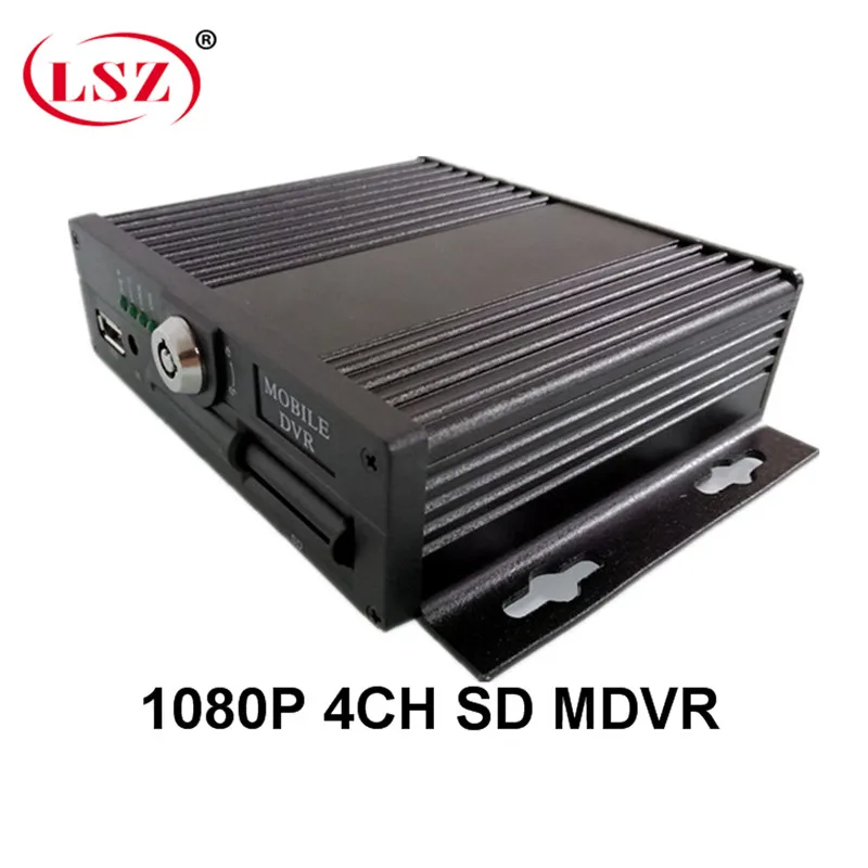 AHD 720P Mobile Dvr 4channel SD Card MDVR PAL/NTSC System DC8 36V ...
