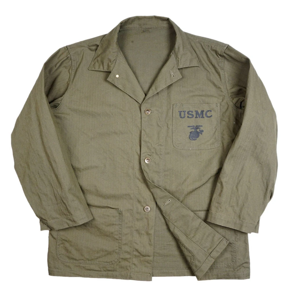 41％割引グレイ系,L完売 USMC HBT JACKET ミリタリージャケット ジャケット/アウターグレイ系L-OTA.ON.ARENA.NE.JP