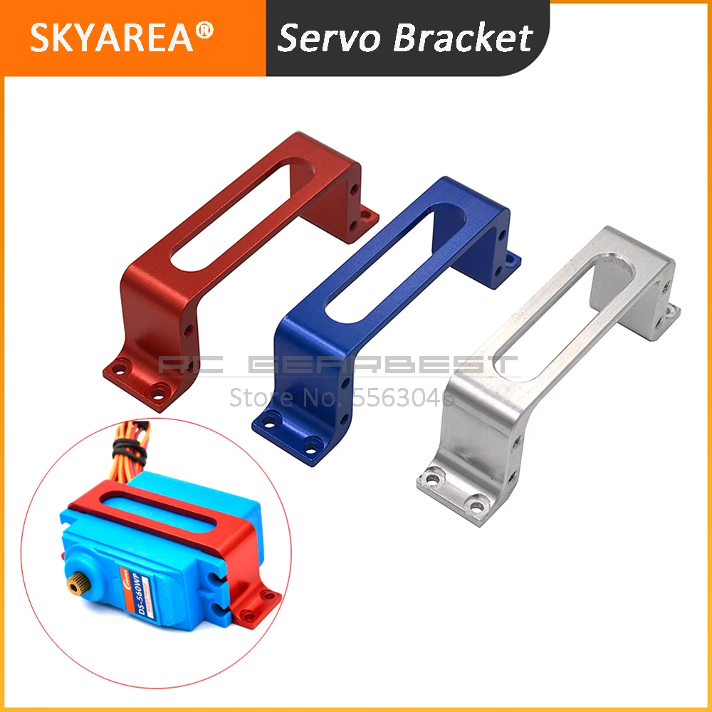 Cnc Aluminum Alloy Standard Servo Medium Servo Mounting Bracket Bracket ...