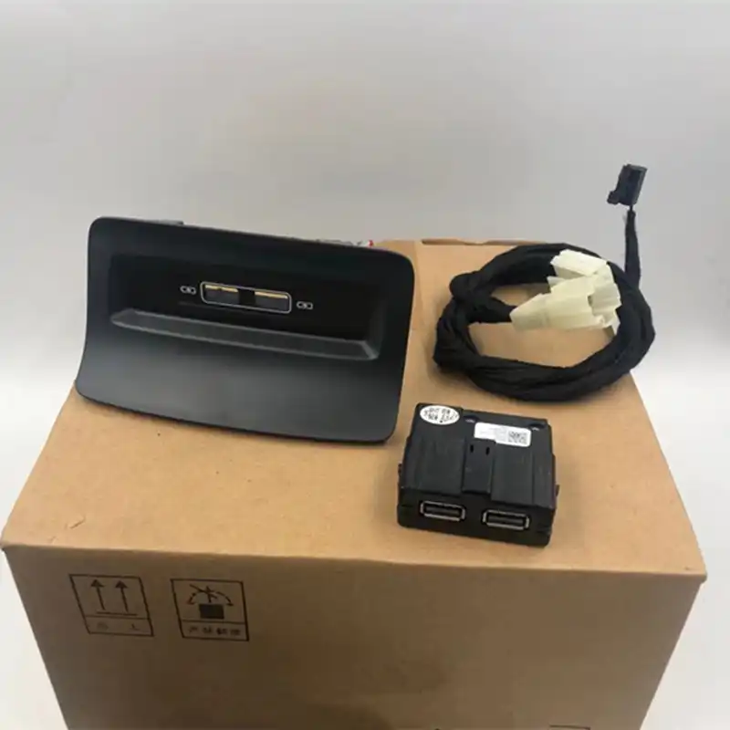 Rear Seat USB Socket Armerst USB with Wiring for VW Tiguan MK2 Teramont ...