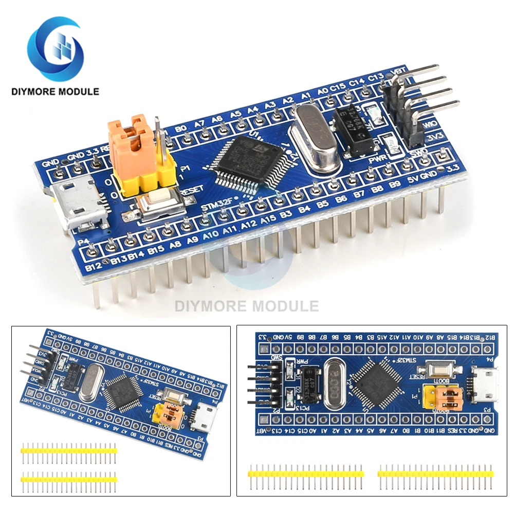 ST LINK V2 Simulator Download programmer STM32 F103C6T6 ARM Minimum System Development Board ...