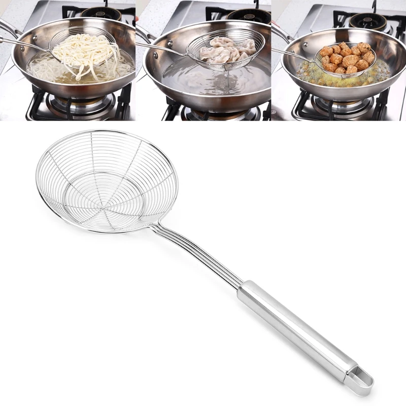 Stainless Steel Spider Skimmer Strainer | Chicken Wings Blog